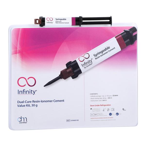 DenMat Infinity Syringe Value Kit Self-Adhesive Dual-Cure Resin Cement